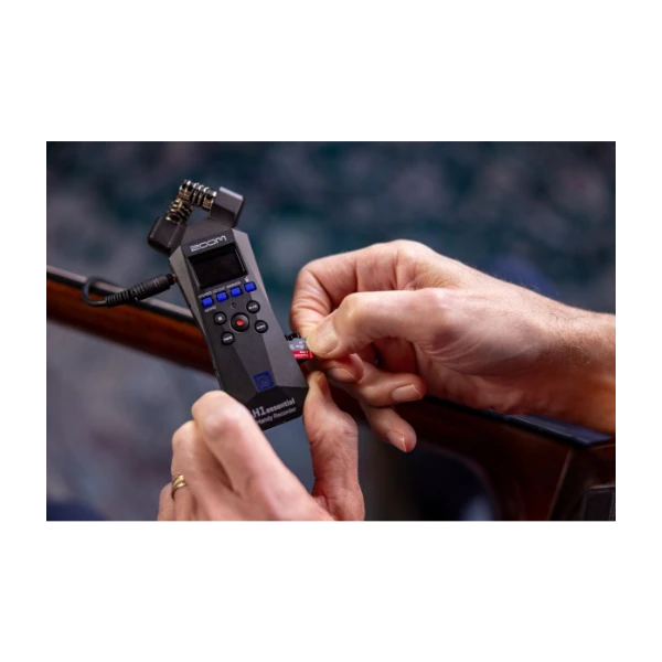 Zoom H1essential 32-bit Float stereo digitaloptager - POWER.dk