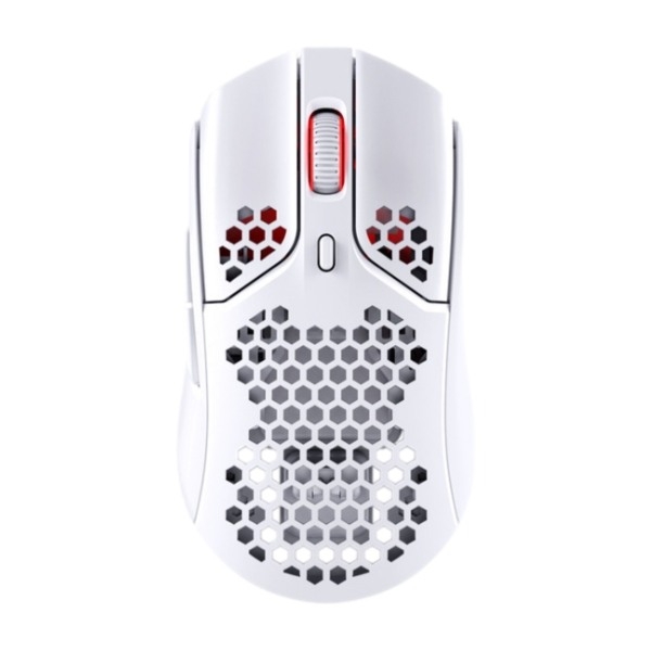 HyperX Pulsefire Haste trådløs gaming mus, hvid - POWER.dk