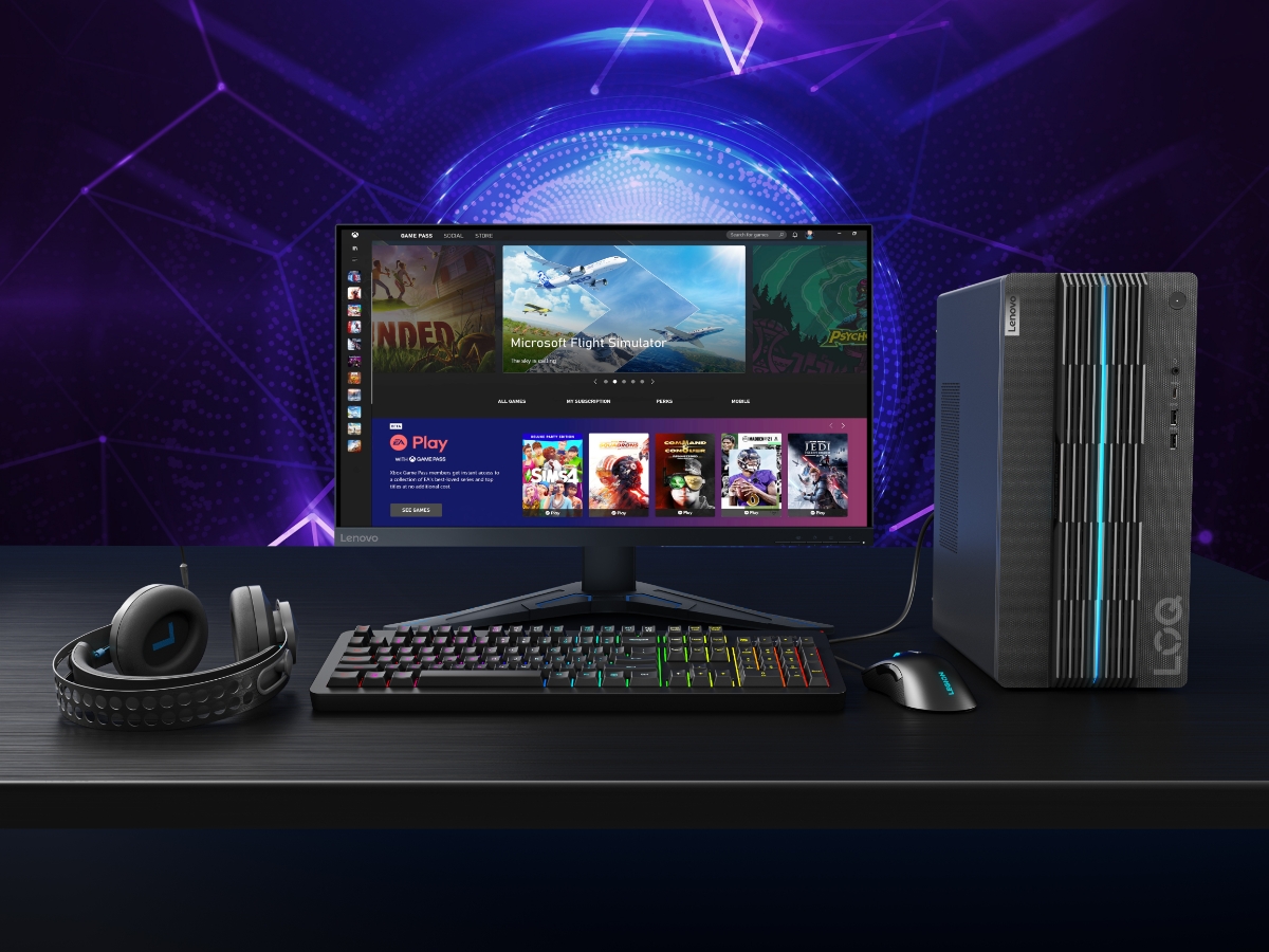 Lenovo LOQ 17IRB8 (RTX 3050) stasjonær PC - Power.no