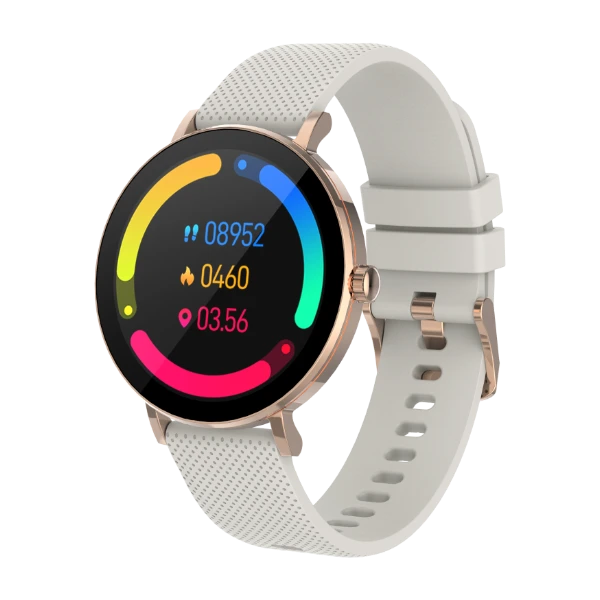 Triacle Legacy Two Oro smartwatch för fitness, roséguld - Power.se