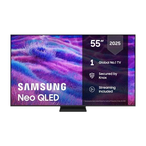 Samsung 55" QN80F Neo QLED 4K Mini LED Smart TV (2025) - POWER.dk