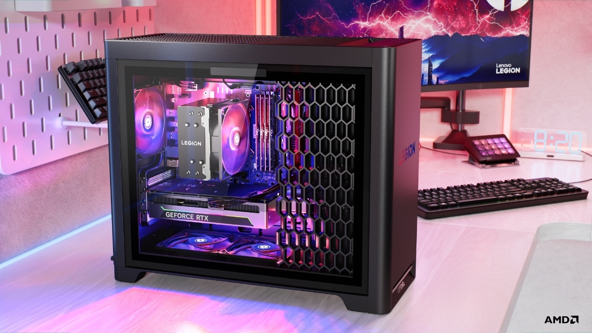 Lenovo Legion T5 (RTX 5070 Ti / 1 TB) 30AGB10 stationär dator - Power.se