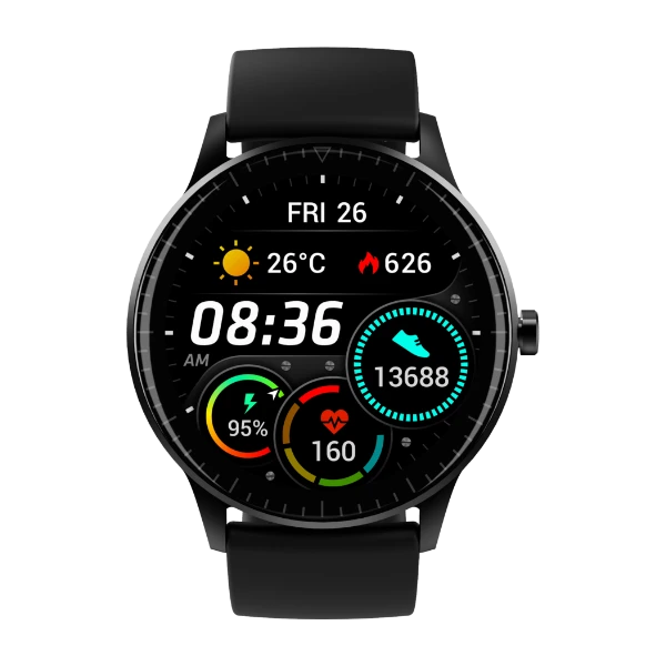 Denver Sw-173 Bluetooth smartwatch, sort - Power.dk