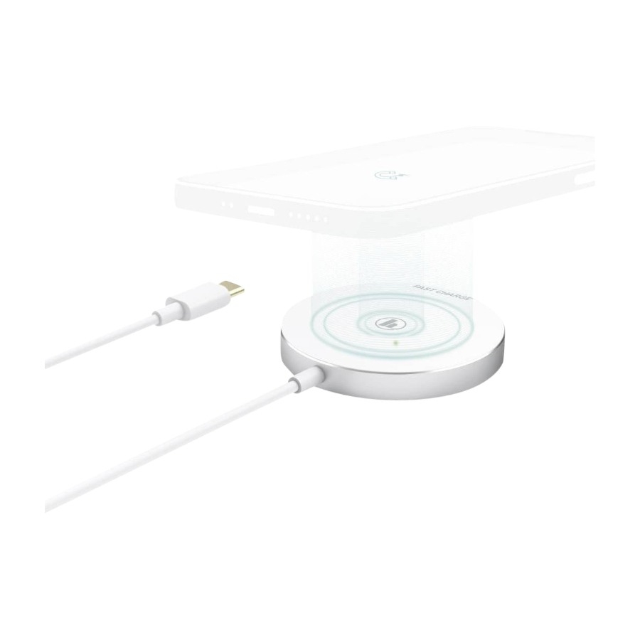 Hama Magcharge FC15 15 W trådlös laddare - Power.se