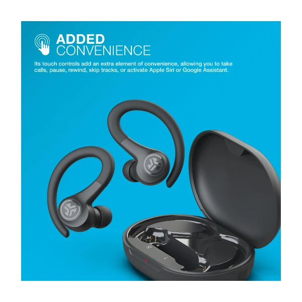 JLab Go Air Sport True Wireless, blågrøn - POWER.dk