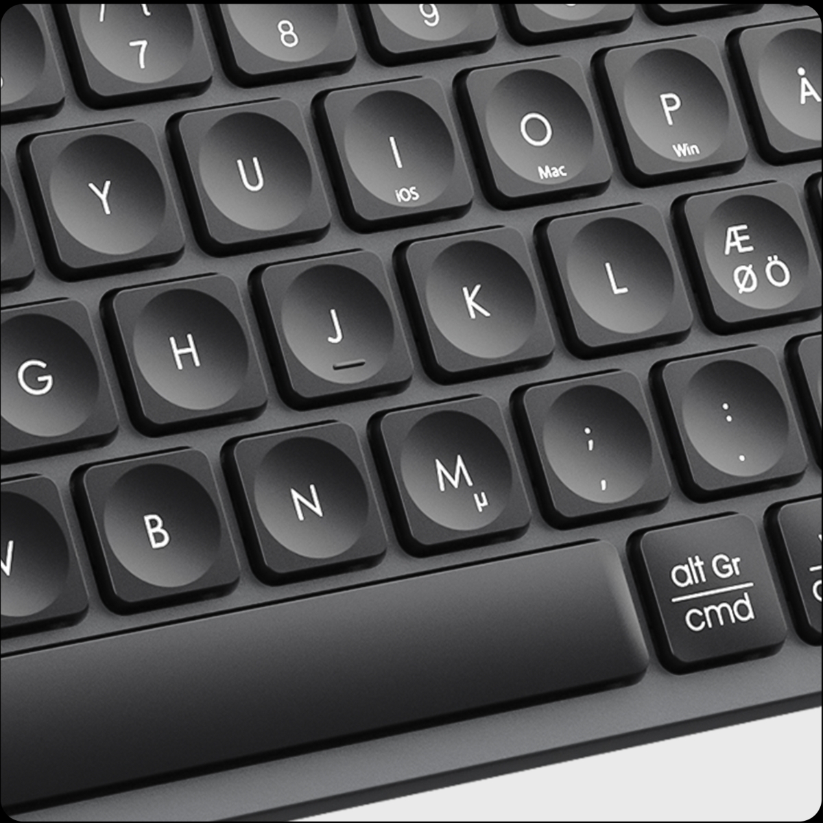 Dacota Platinum ProX Series X10T+ trådløst tastatur - POWER.dk