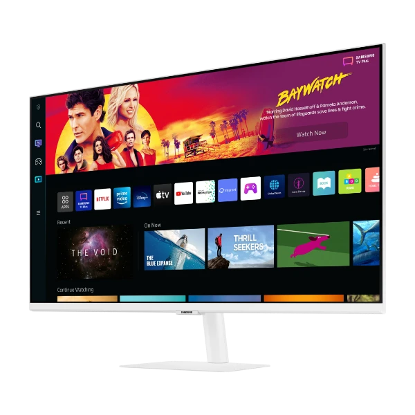 SAMSUNG SMART MONITOR M7 (2023) LS32BM701 32" SKÆRM, HVID - Power.dk