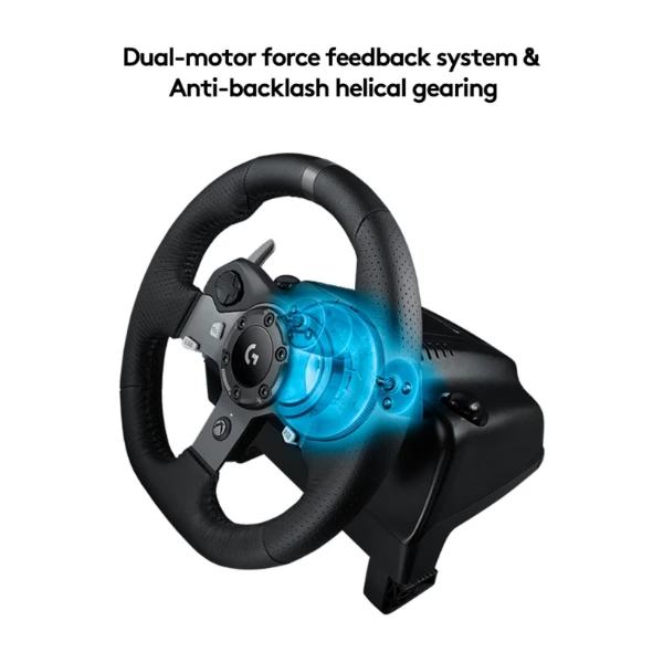 LOGITECH G920 DRIVING FORCE RATTIOHJAIN - Power.fi