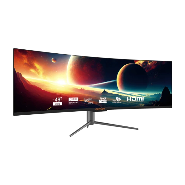 Cepter Alpha 49" DFHD-gamingskjerm - Power.no