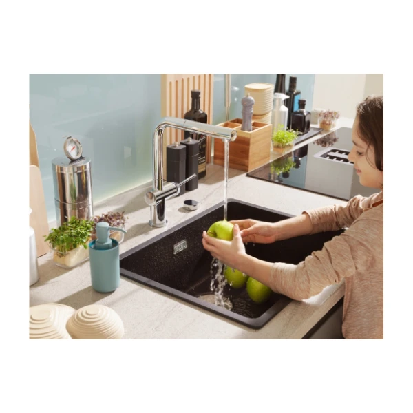 Franke MRG 610-52 vask, mat sort - POWER.dk