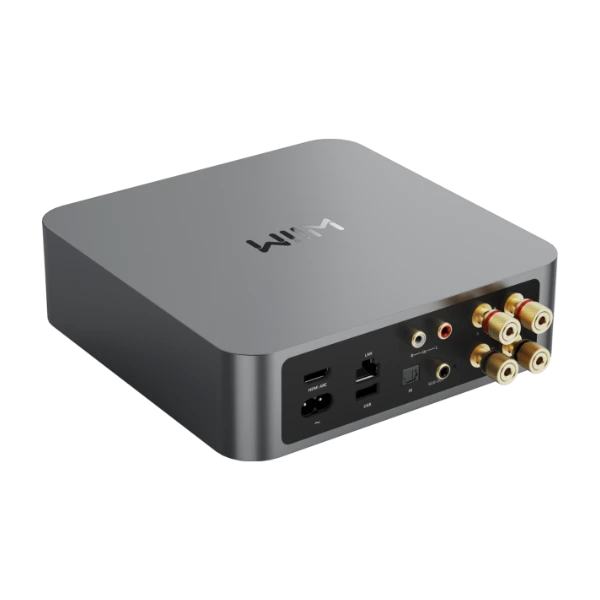 WiiM Amp Streamingforstærker, mørkegrå - POWER.dk
