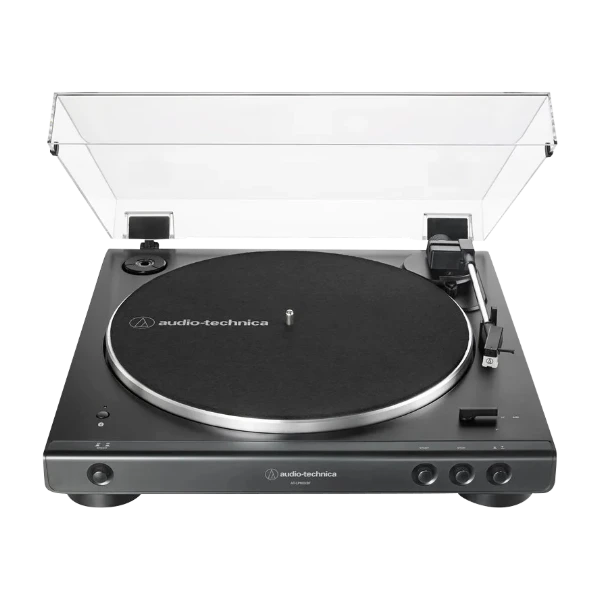 Audio-Technica AT-LP60XBT automatisk skivspelare, svart - Power.se