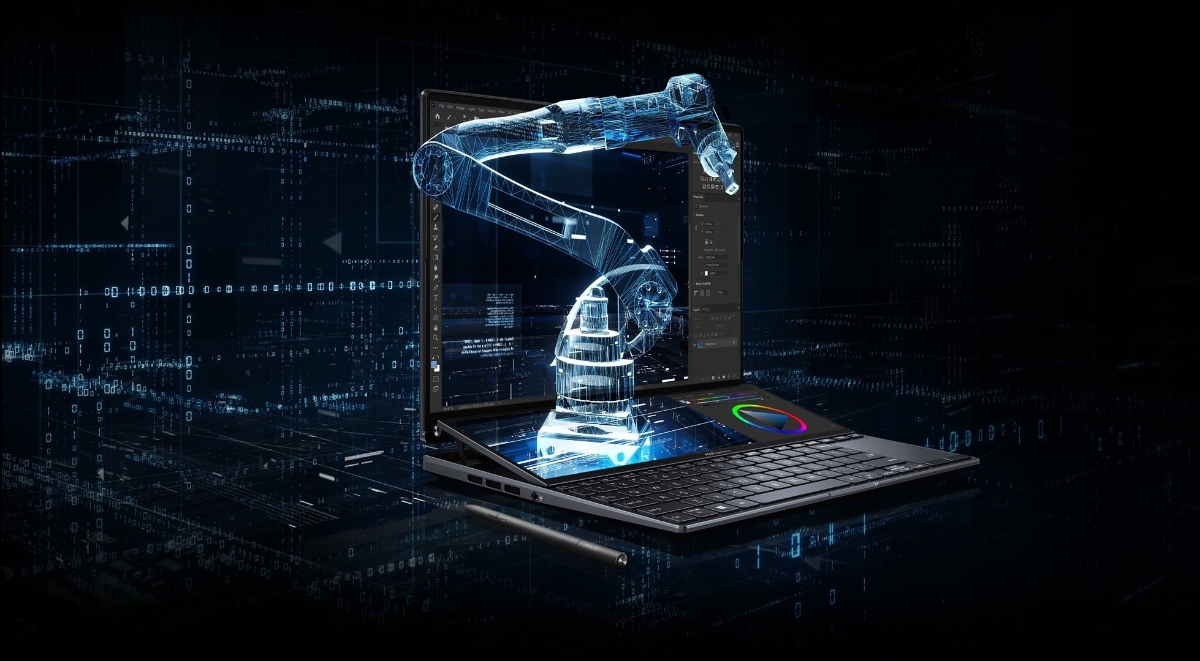 ASUS Zenbook Pro 14 Duo OLED UX8402ZE-PURE6X 14" bærbar PC - POWER.dk