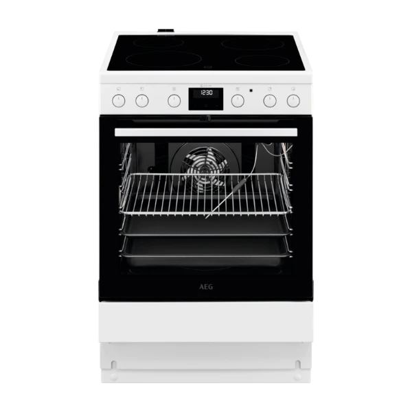 AEG 6000-serien CCS6662ABW keramisk komfyr - Power.no