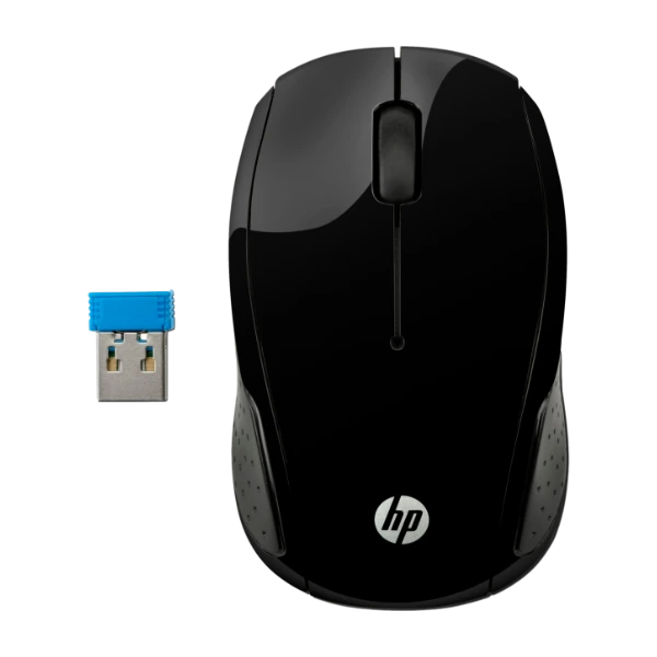 HP 200 langaton hiiri, musta - Power.fi
