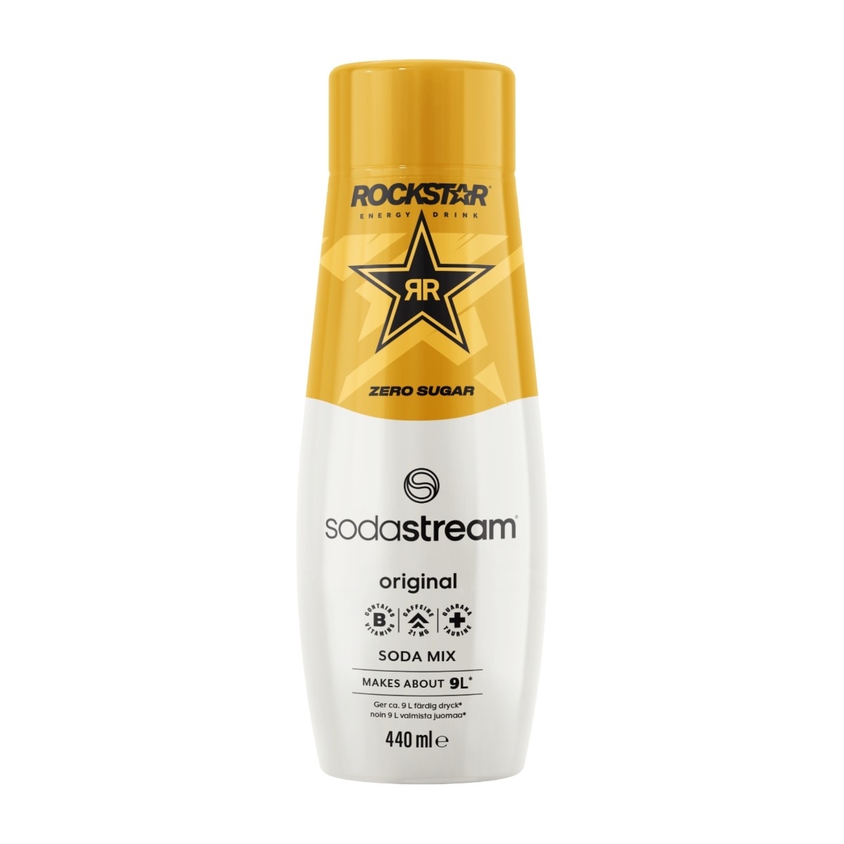 SodaStream Rockstar Original Zero 440 ml - POWER.dk
