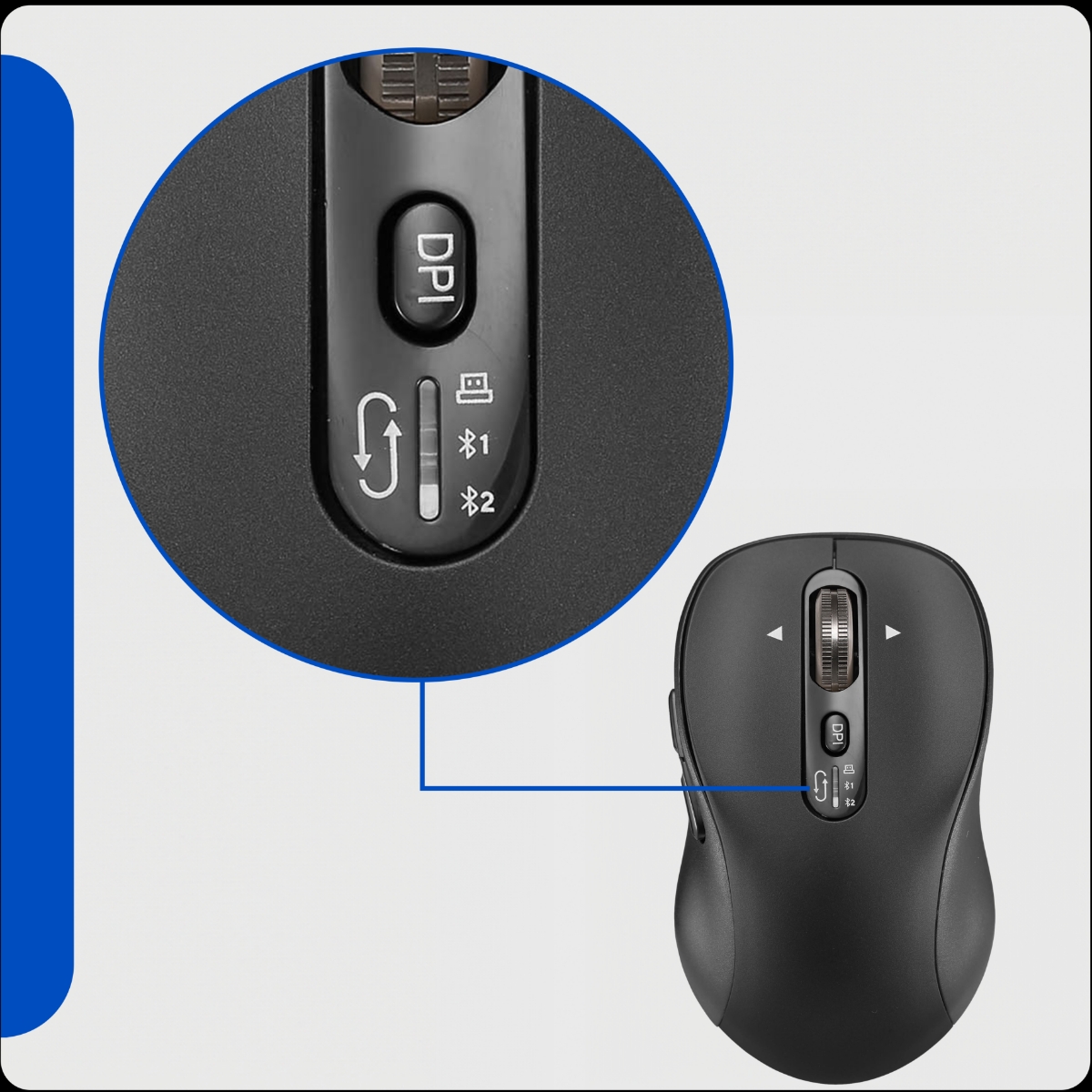 Dacota Platinum ProX Series M1 trådlös mus - Power.se