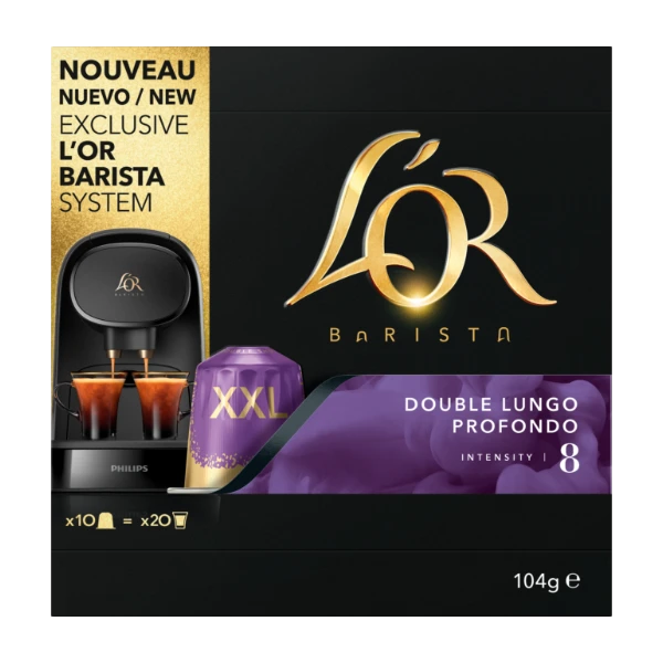 L'Or Barista Double Profondo kaffekapsler, 10 stk - Power.dk
