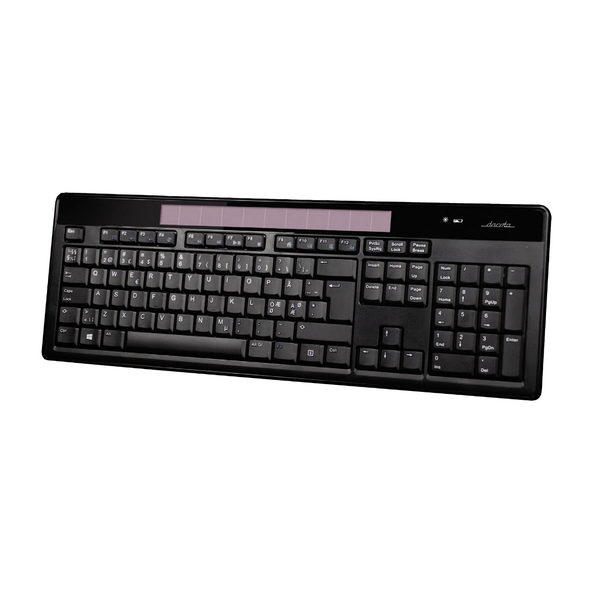 DACOTA SOLAR KEYBOARD TANGENTBORD - Power.se