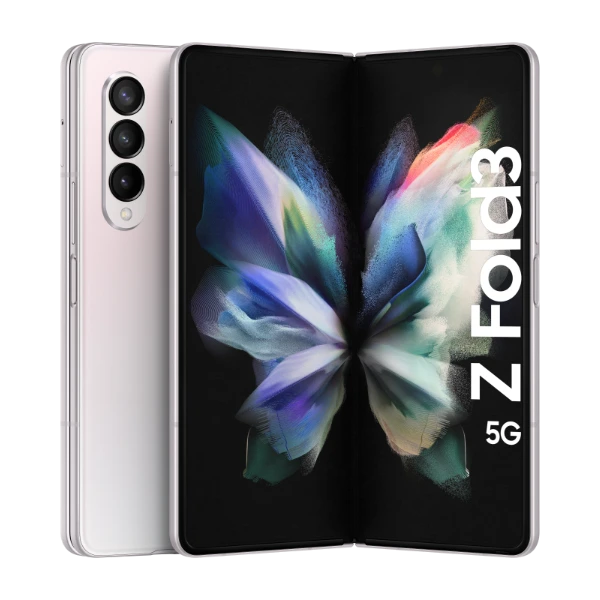 Samsung Galaxy Z Fold3 256 GB, Phantom Silver - Power.no