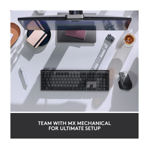 Logitech MX Master 3S trådløs mus, grafit - Power.dk