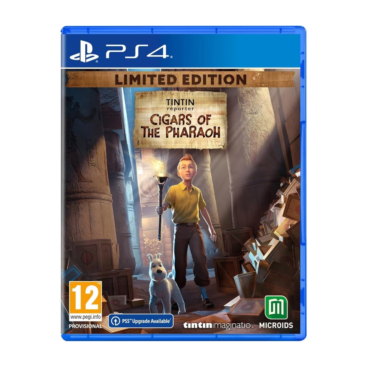 Tintin Reporter - Cigars Of The Pharaoh - Limited Edition (PS4) - POWER.dk