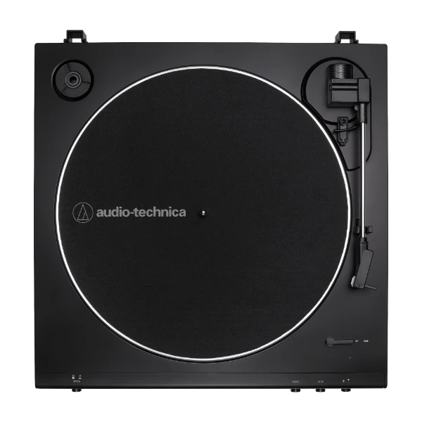 Audio-Technica AT-LP60X automatisk skivspelare, svart - Power.se