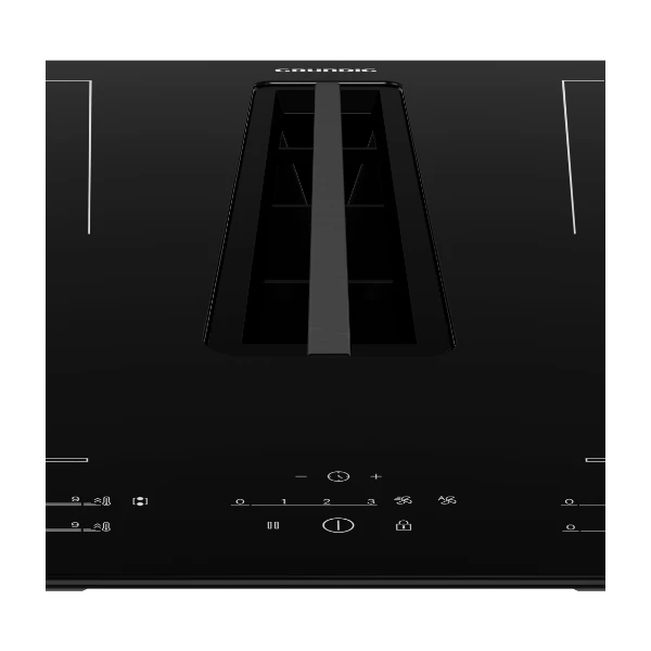 Grundig Gieh 834481 P induksjonstopp med integrert ventilator - Power.no