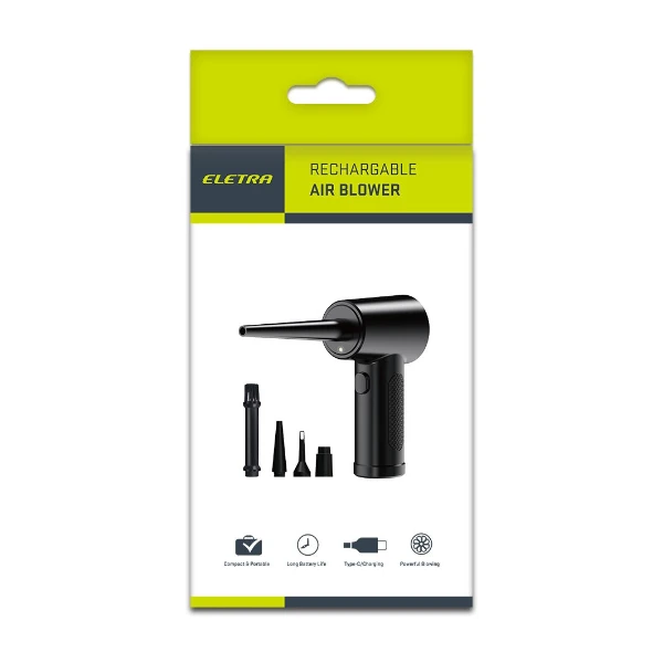 Eletra Laddningsbar luftfläkt 68 W - Power.se
