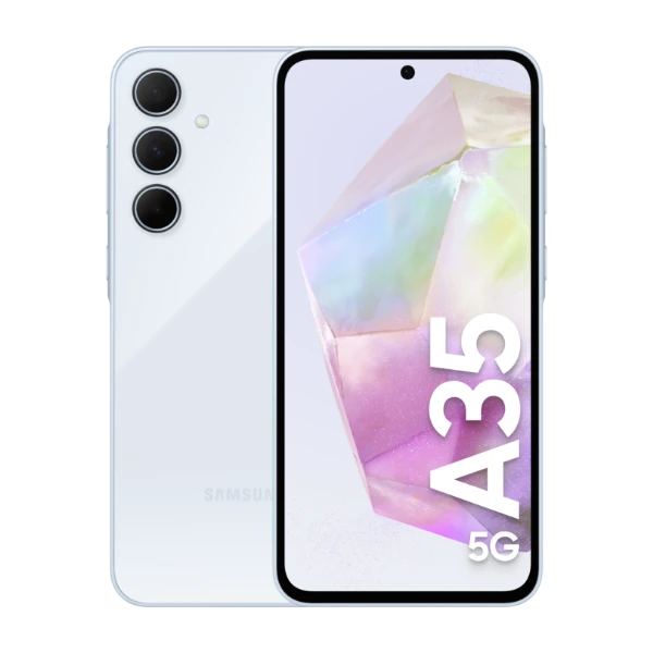 Samsung Galaxy A35 5G 128 Gt, Awesome Iceblue - Power.fi