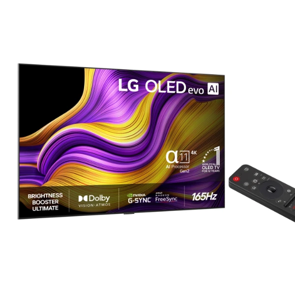 LG 65" OLED evo G5 4K TV 2025 OLED65G54LW - POWER.dk
