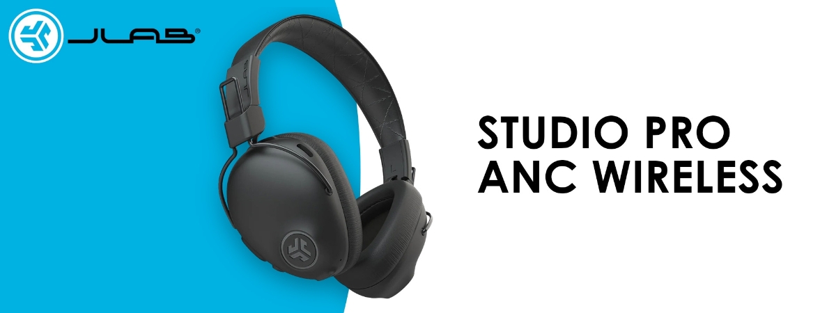 JLab Studio Pro ANC trådlösa hörlurar - Power.se