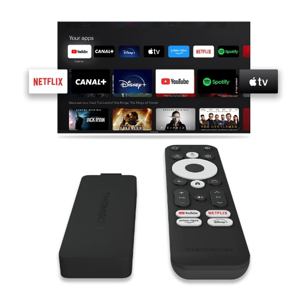 Thomson Streaming Stick 140 4K-mediespiller - Power.no