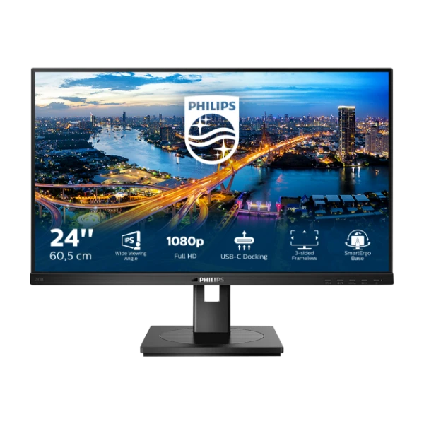 PHILIPS B-LINE 243B1/00 23,8" FULL HD-SKÆRM - Power.dk