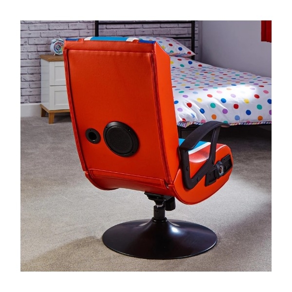 X ROCKER SUPER MARIO PEDESTAL STOL BLÅ - Power.no