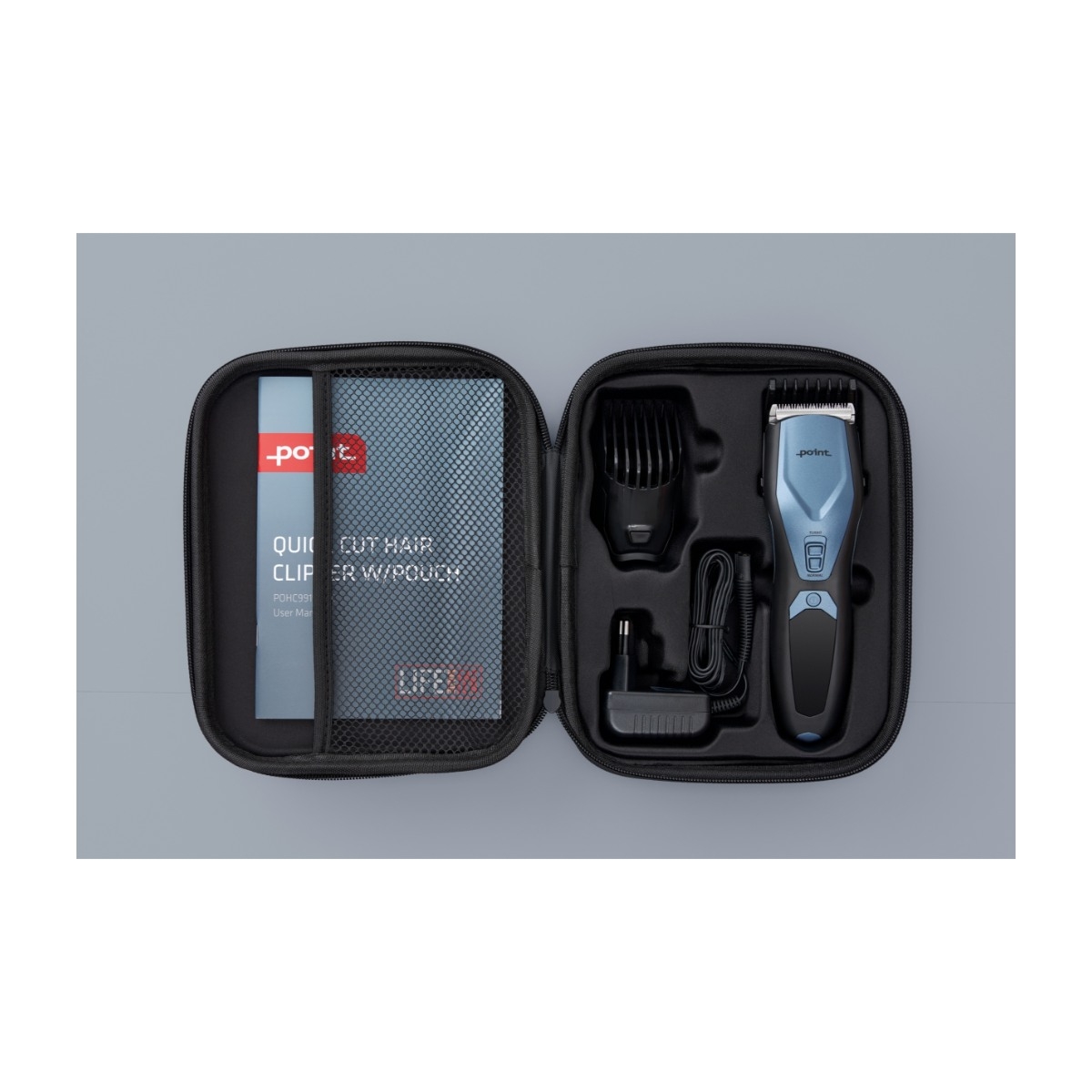 Point Quick Cut Hair Clipper w/pouch - Life made easier