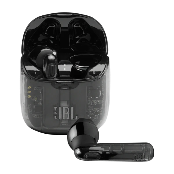 JBL Tune 225 True Wireless -kuulokkeet Ghost, black - Power.fi