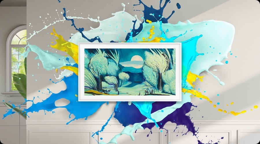 Samsung 65" The Frame LS03FA QLED 4K Smart TV (2025) - Power.se