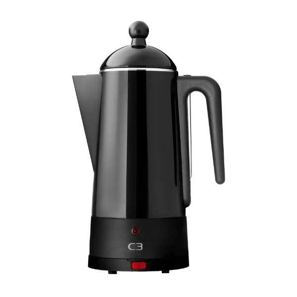 C3 Design 30-30254ECO perkolator, svart - Power.se
