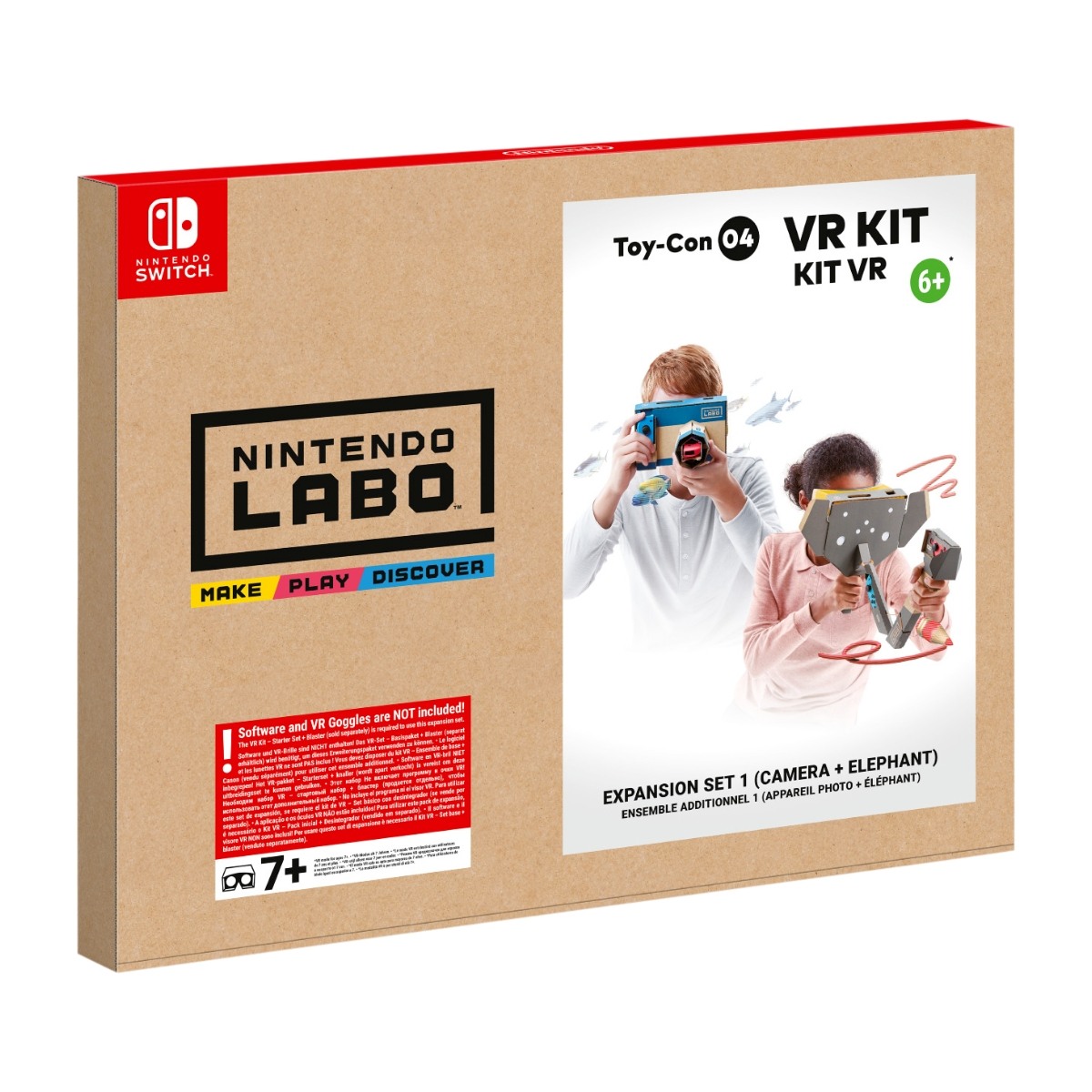 NINTENDO LABO: VR KIT EXPANSION SET 1 (NINTENDO SWITCH) - POWER.dk