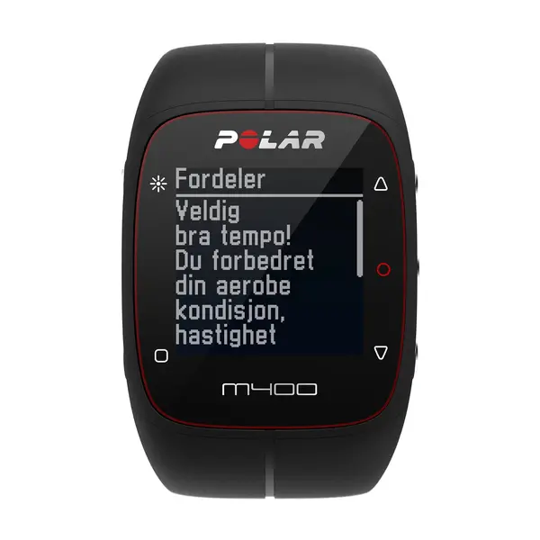 POLAR M400HR HR MUSTA URHEILUKELLO - Power.fi