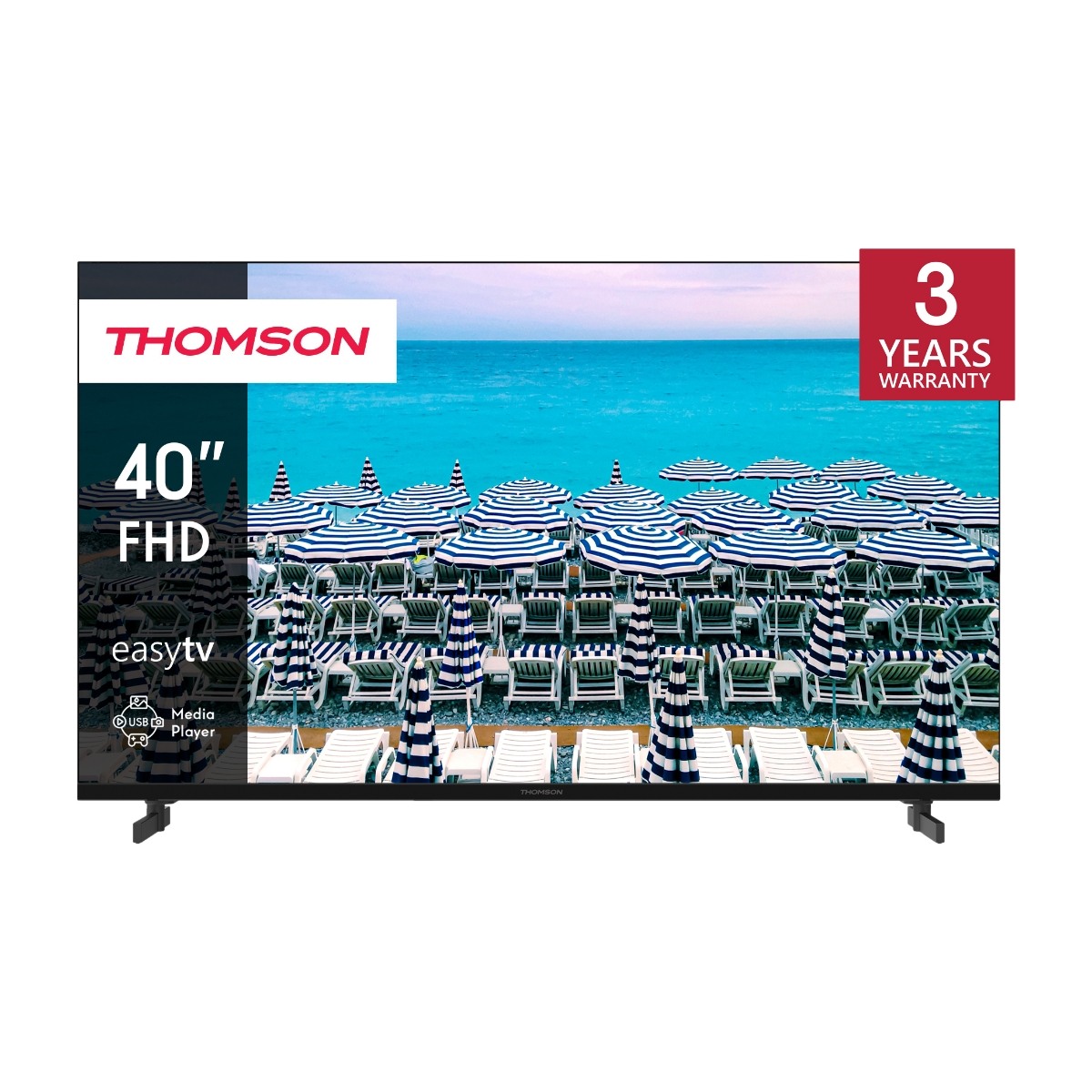 Thomson 40" Full HD Easy TV 40FD2S13 - POWER.dk