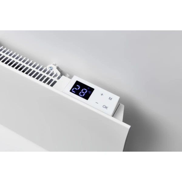 Point POLISW1000 lav panelovn, matt hvit - Power.no