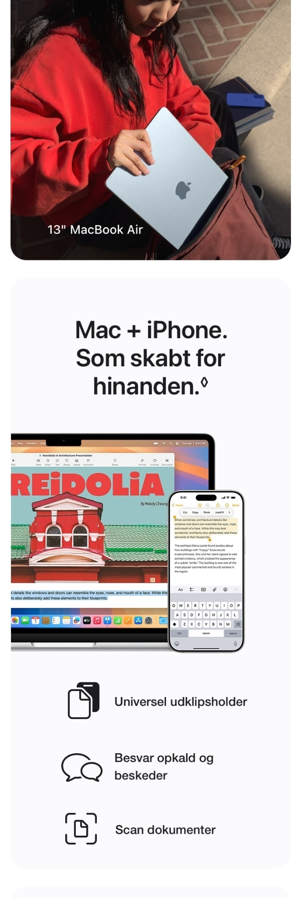 Apple MacBook Air 15" (2025, M4) 24/512 GB, midnat - POWER.dk