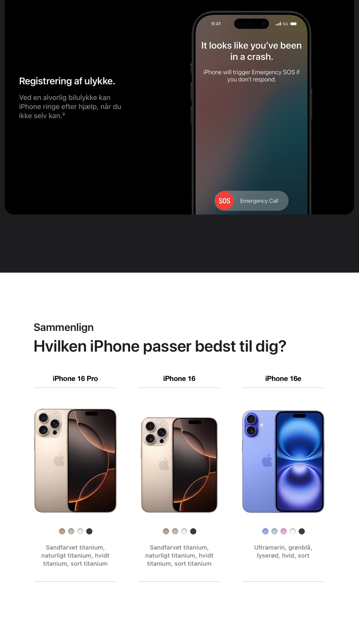 Apple iPhone 16 Pro 256 GB, sort titanium - POWER.dk
