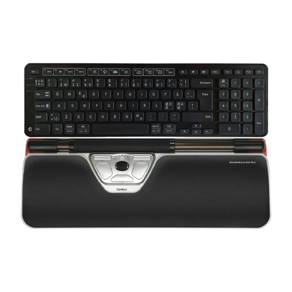 Contour RollerMouse Red Plus ja langaton näppäimistö - Power.fi
