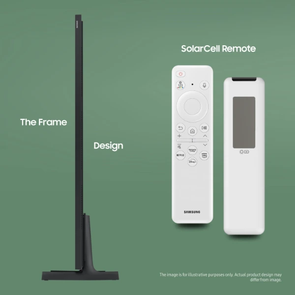 Samsung 50" The Frame 2024 4K QLED TV TQ50LS03DAUXXC - Power.no