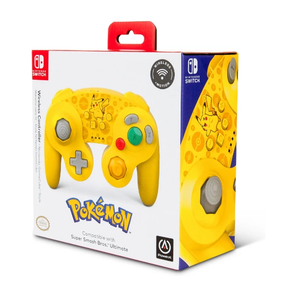 POWERA NINTENDO SWITCH TRADLOS GAMECUBE CONTROLLER PIKACHU Expert