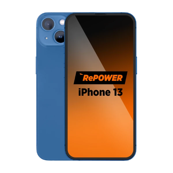 RePOWER iPhone 13 128 GB, blå Grade B - POWER.dk