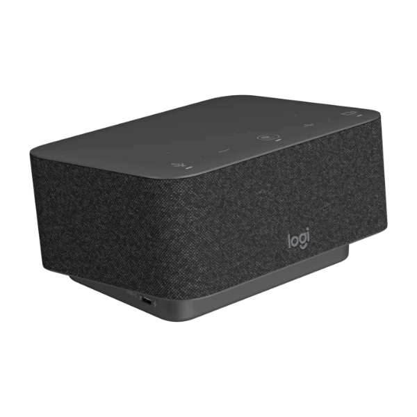 Logitech Logi dock (Teams), grafiitinharmaa - Power.fi